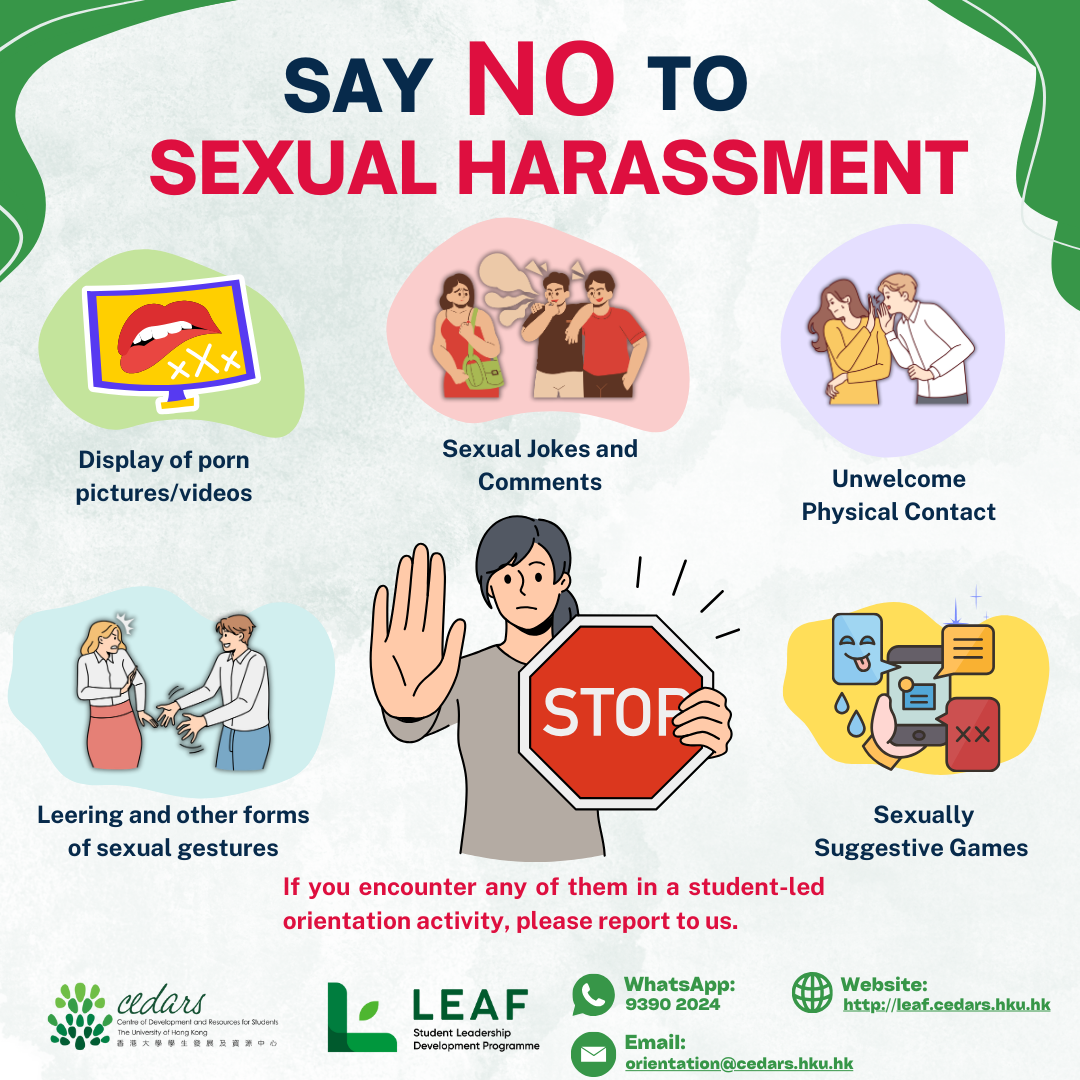  Say NO To Sexual Harassment LEAF